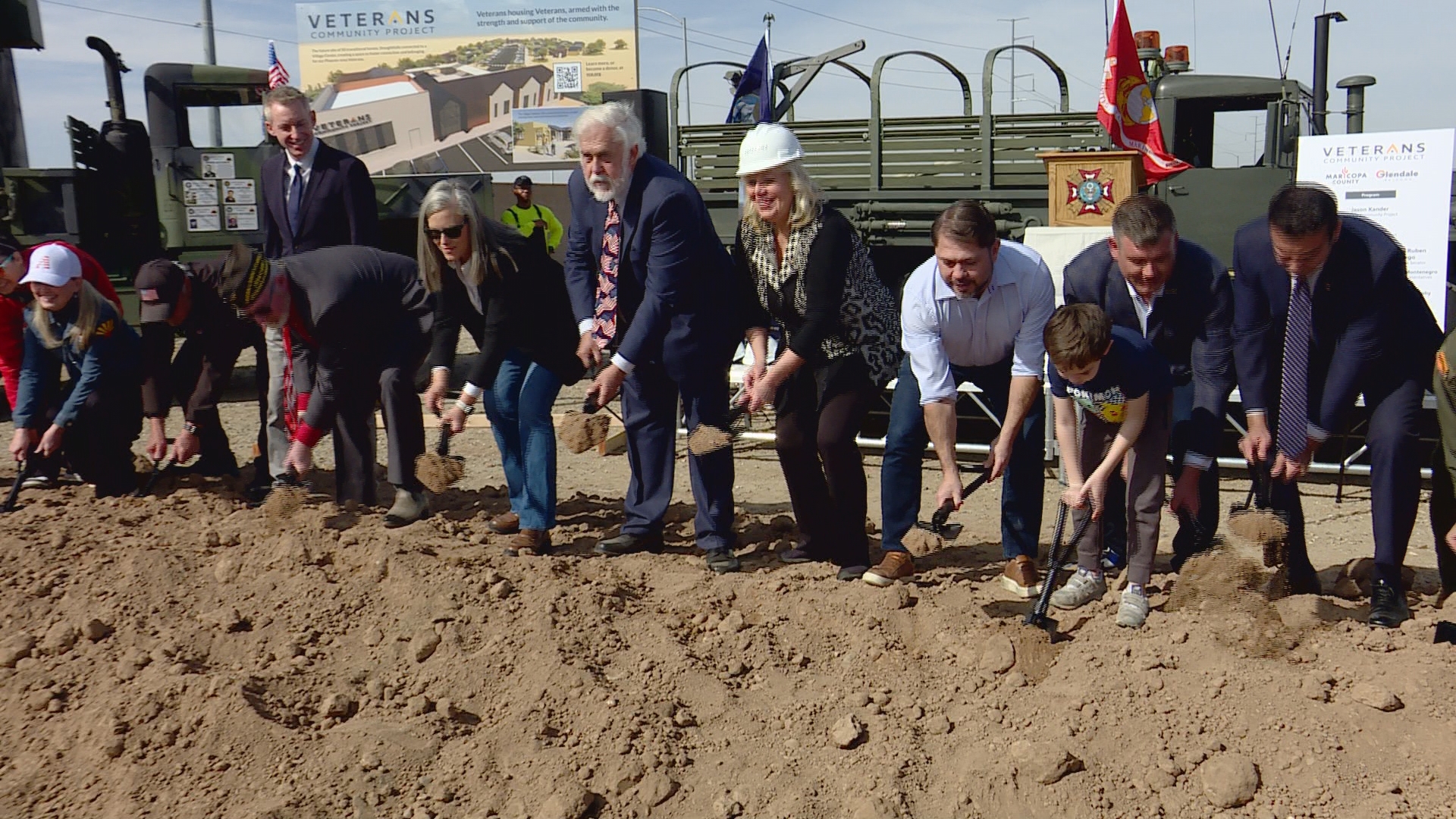 Glendale breaks ground on transitional housing for homeless veterans ...