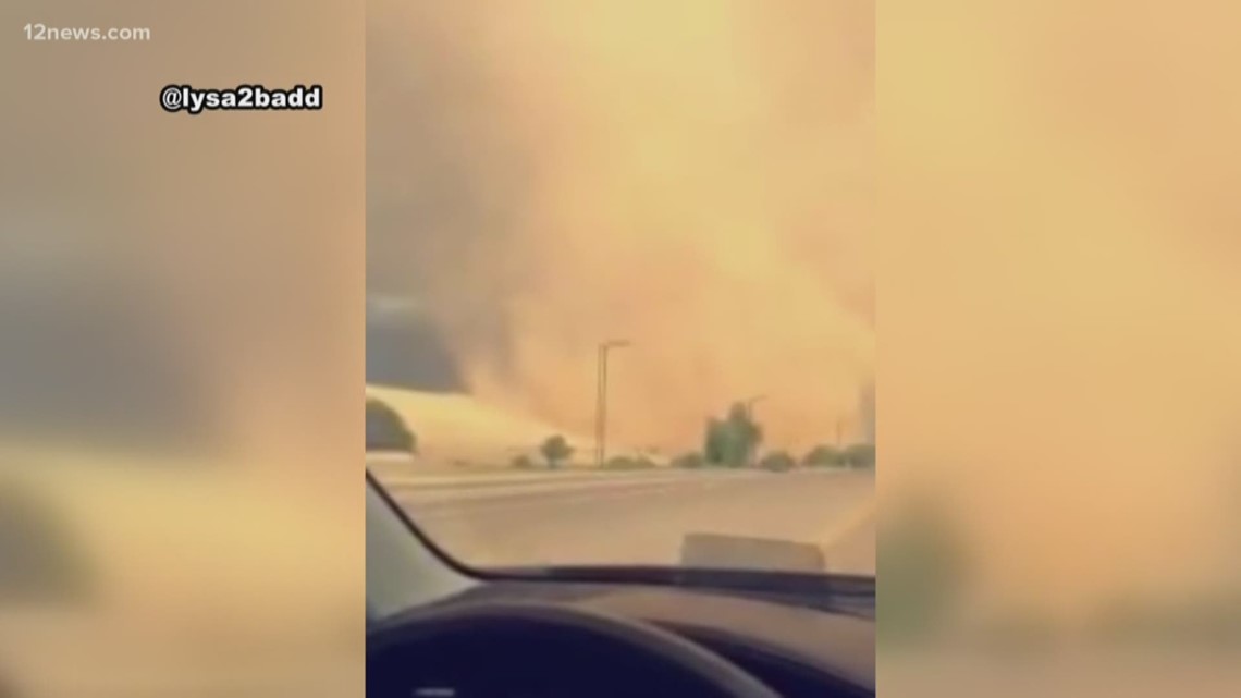 Yes, tornadoes do happen in Arizona but they're usually pretty weak ...