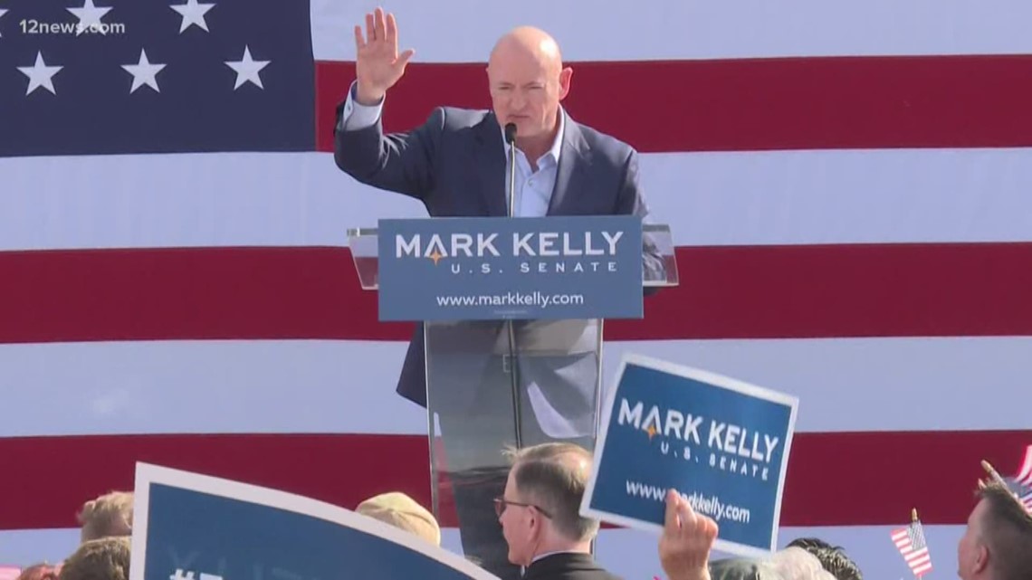 Mark Kelly nearly doubles Martha McSally's campaign donations | 12news.com