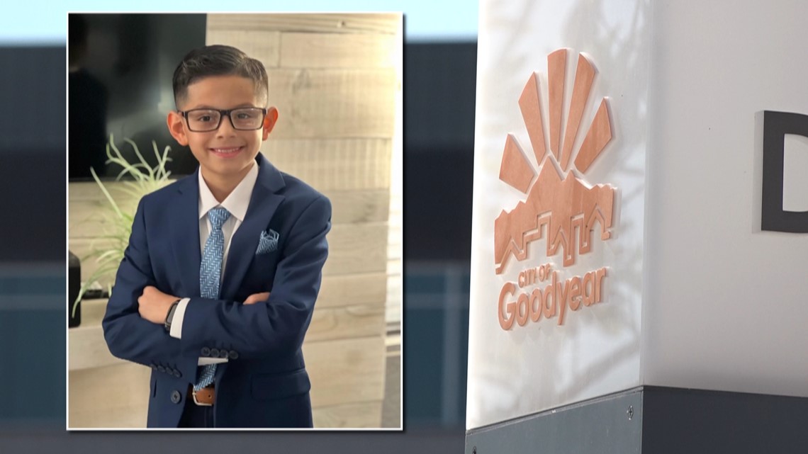 Boy advocates for safer roads at Goodyear City Council meeting | 12news.com