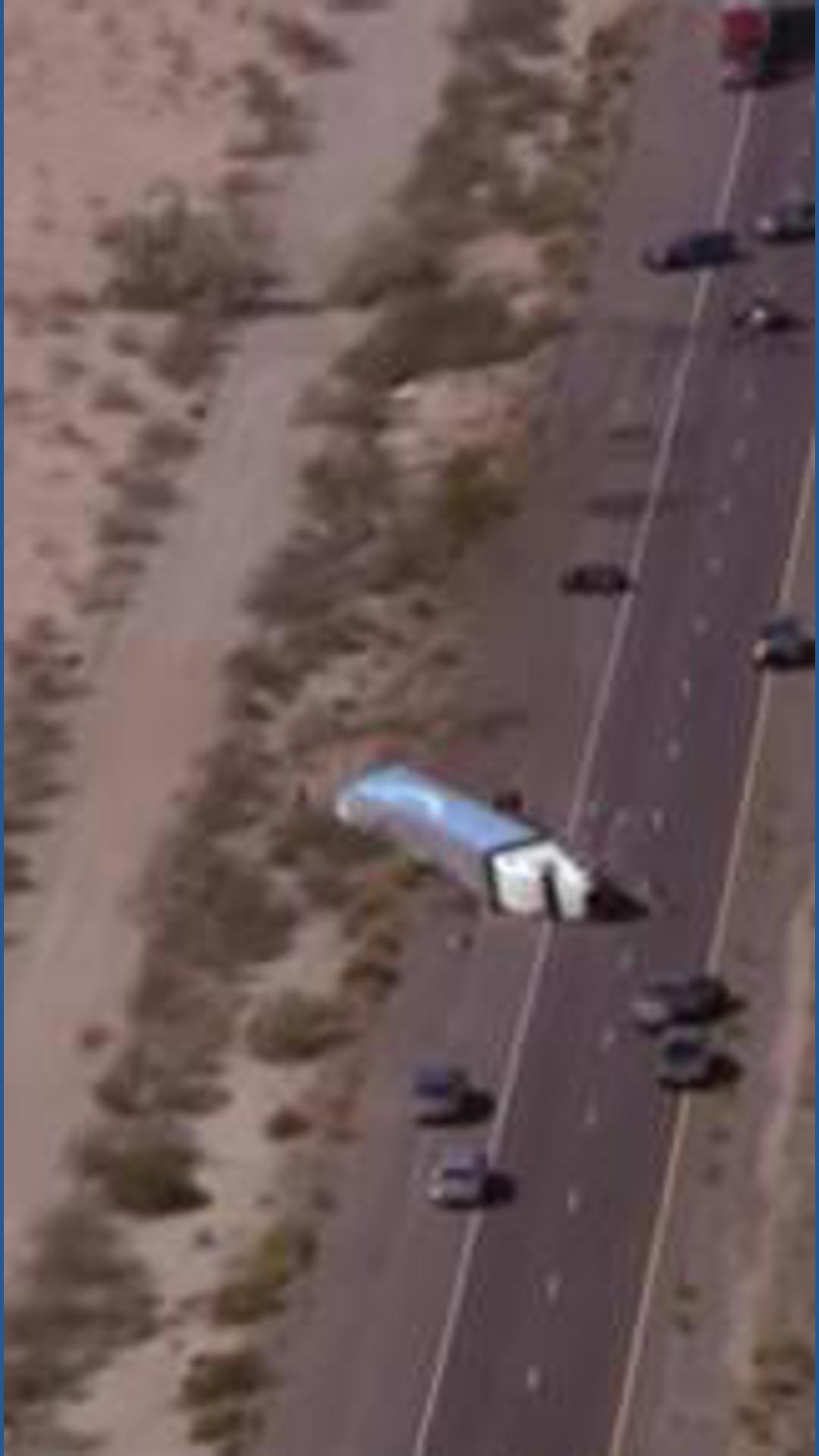 Fatal rollover crash involving semi reported on I-10 in West Valley ...