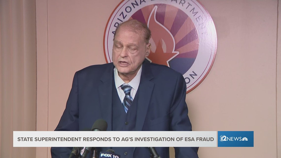 Arizona Superintendent responds to attorney general investigation of ...