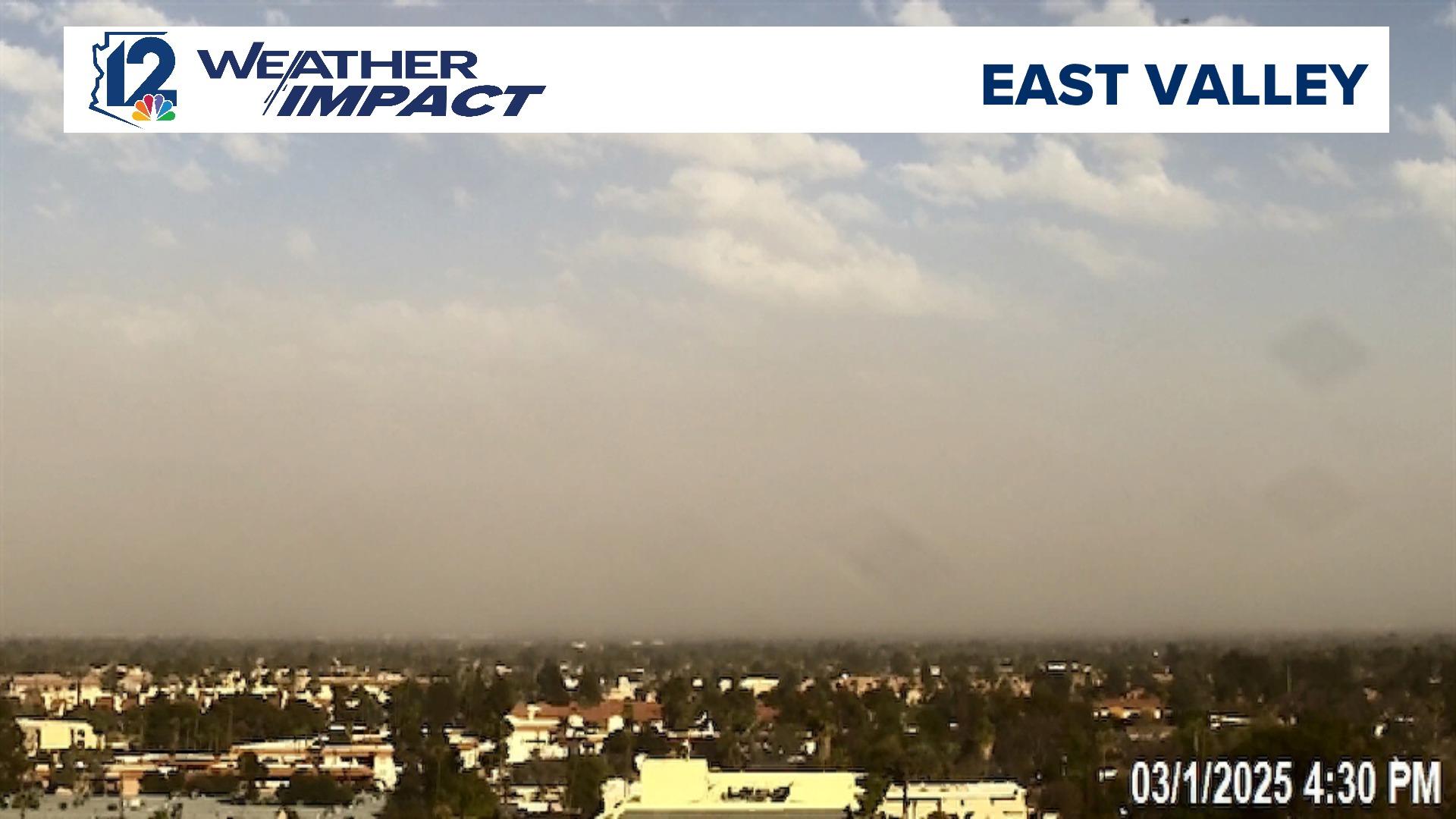 Dust storm warning issued in Arizona expires | 12news.com