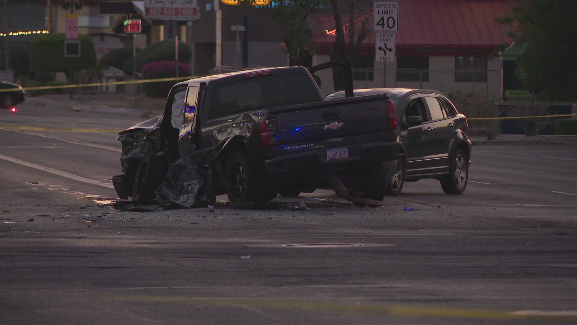 3 injured in Phoenix crash | 12news.com