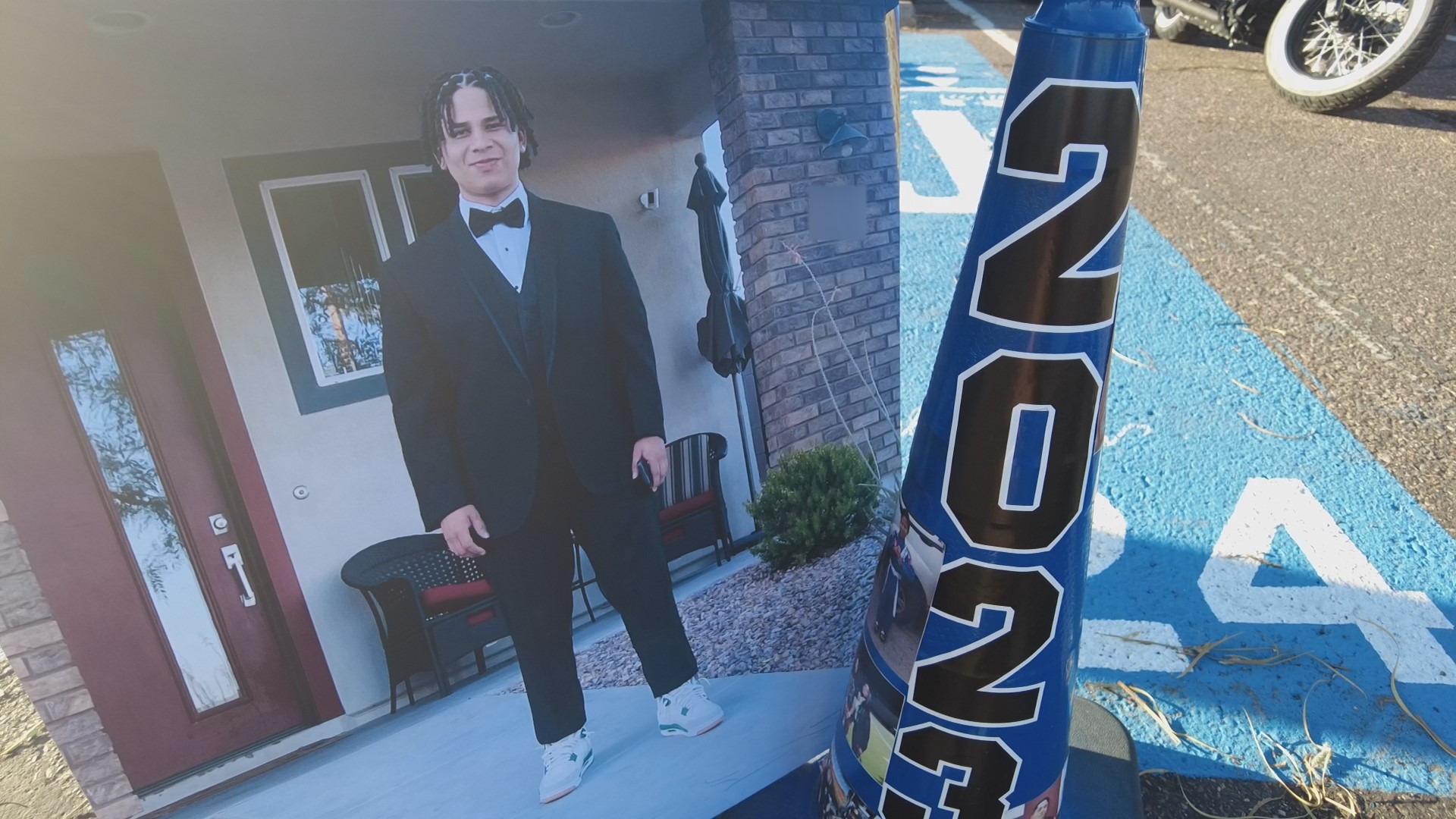 Jeremiah Aviles' family mourn loss during his graduation | 12news.com