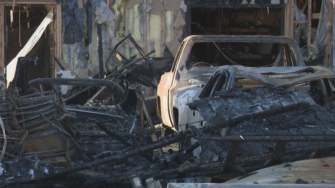 Gilbert structure fire results in pair arrested | 12news.com