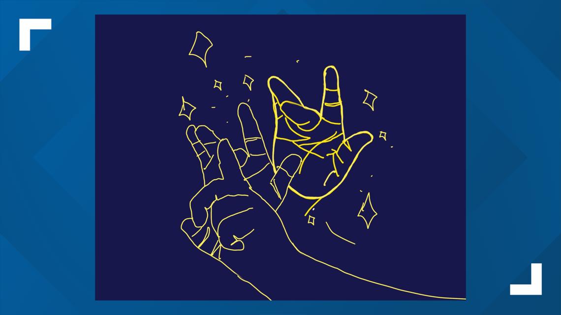 Valley deaf students use art to encourage others to shine | 12news.com