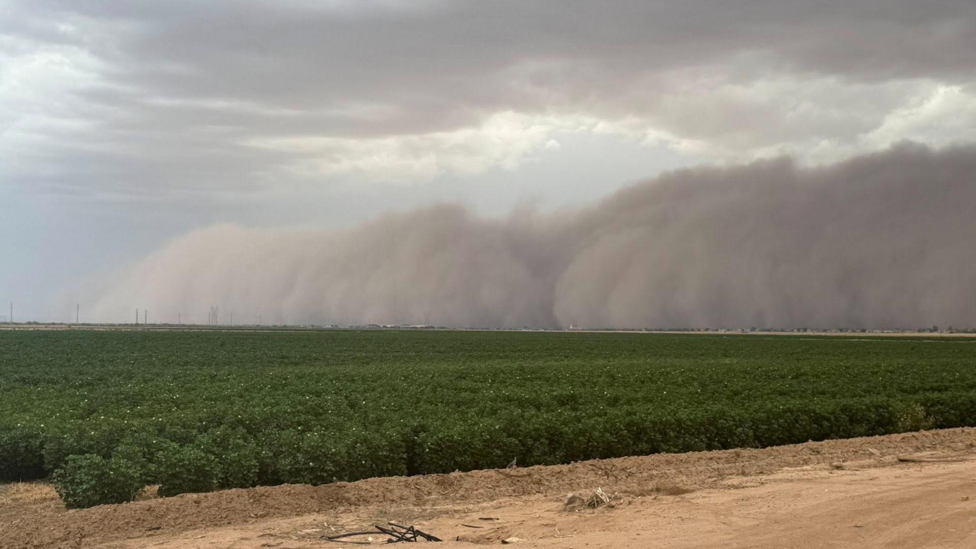 PHOTOS: Massive dust storm moves through Valley | 12news.com