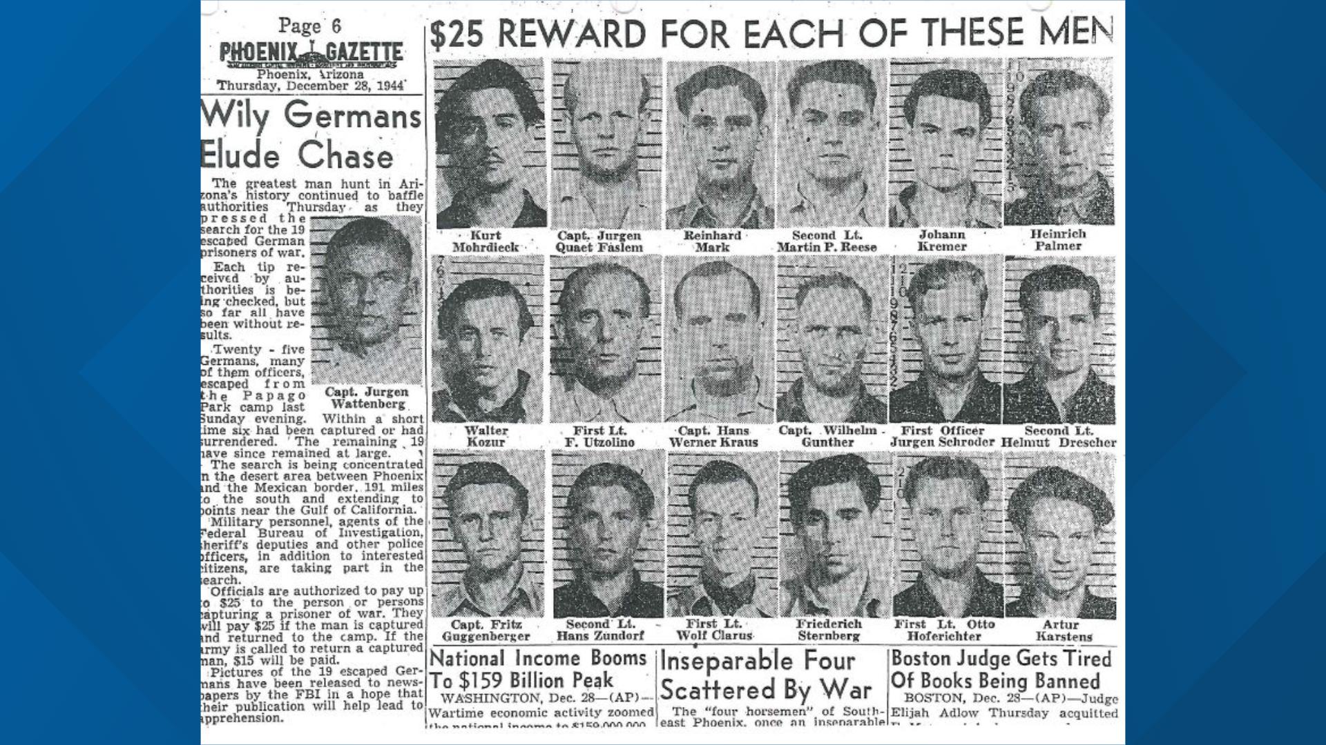 What happened to the Papago Park German POW Camp? | 12news.com