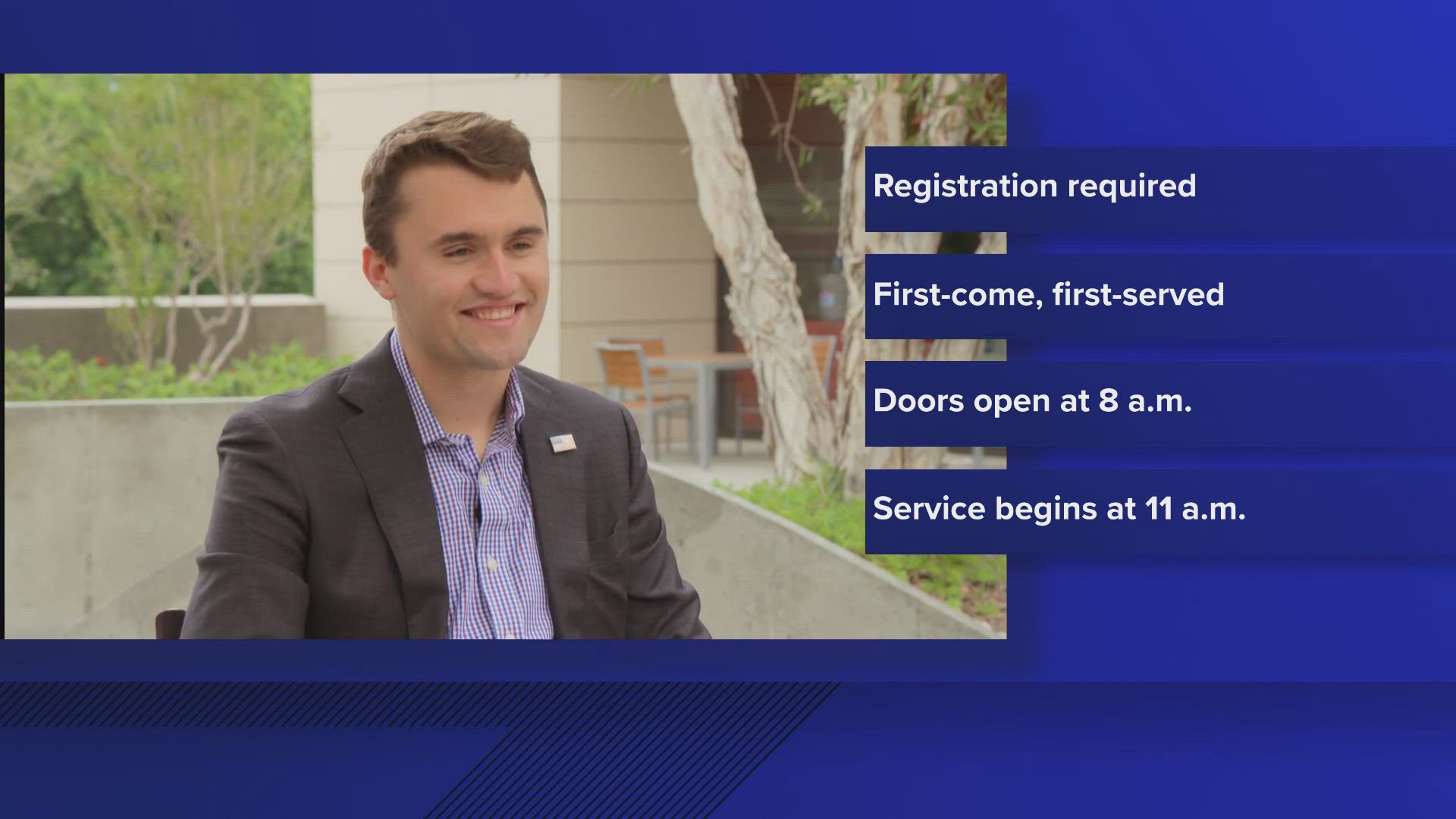 Charlie Kirk memorial service to be held in Glendale, Arizona | 12news.com