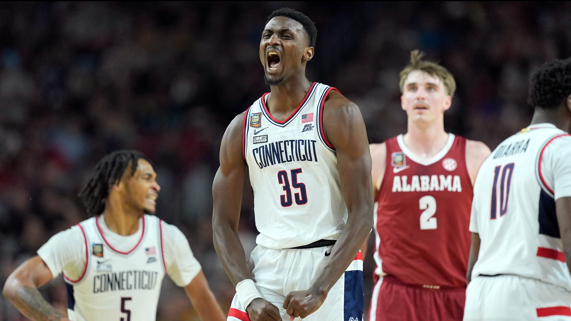 UConn beats Alabama in the Final Four in Arizona | 12news.com