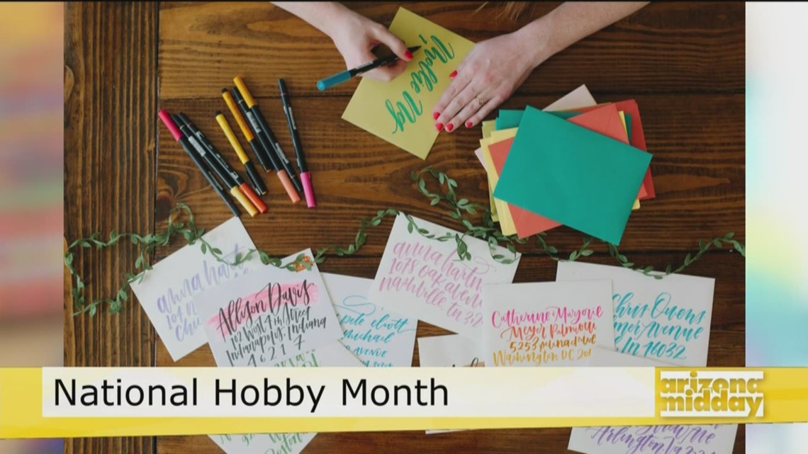 Learn Calligraphy for National Hobby Month | 12news.com