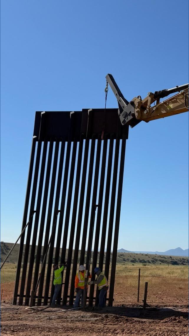 First mile of 'smart' border wall completed in southern Arizona ...