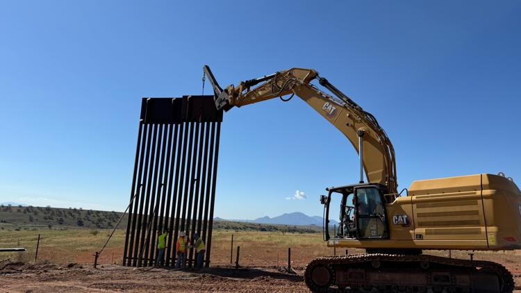 First mile of 'smart' border wall completed in southern Arizona ...