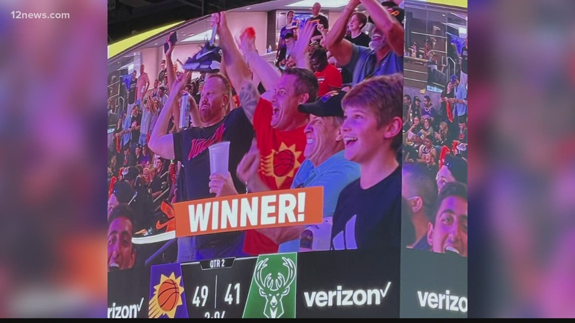 Meet the Suns fan who took off his prosthetic leg to cheer on his ...