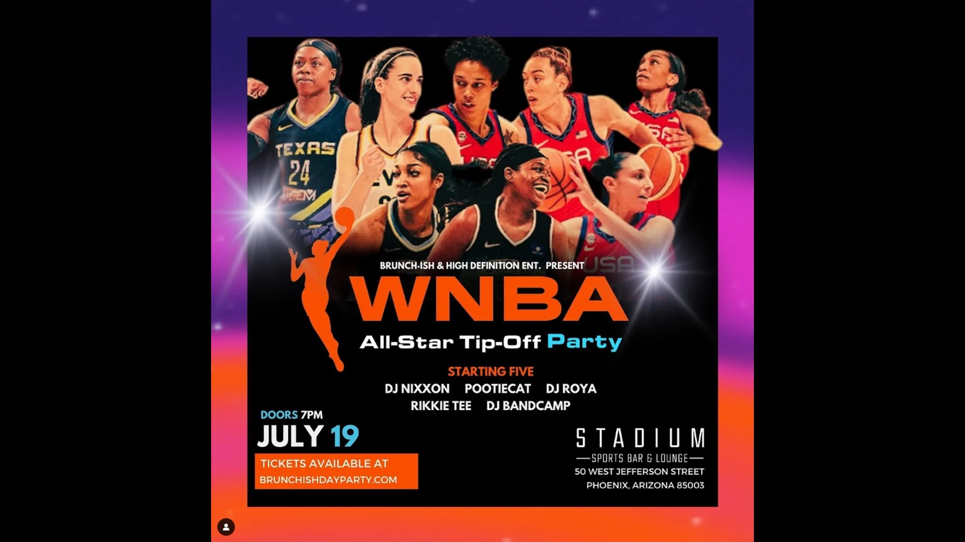 WNBA All-Star weekend events in Phoenix | 12news.com