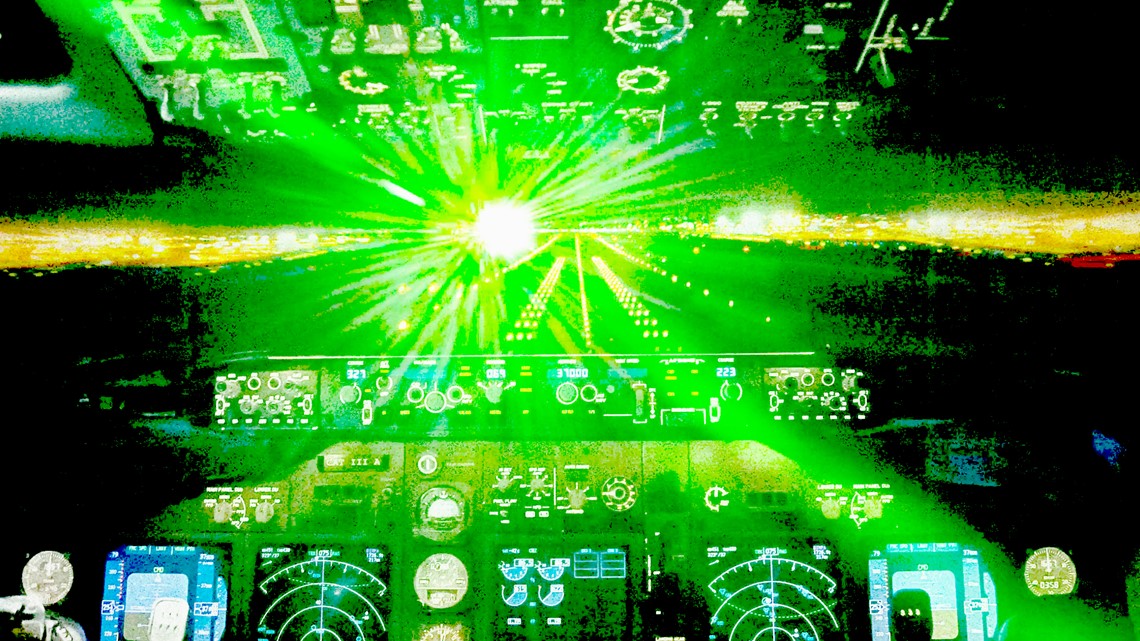 Arizona sees rising rate of 'laser attacks' on planes | 12news.com