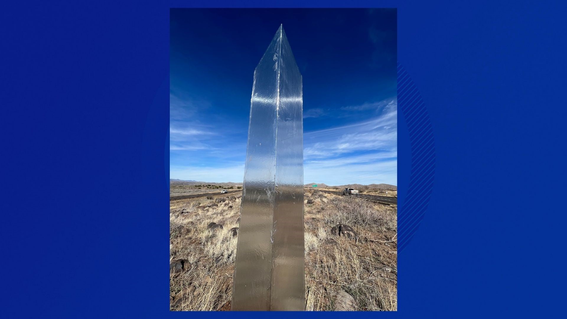 Did you see it? A monolith appears near Sunset Point in Arizona ...