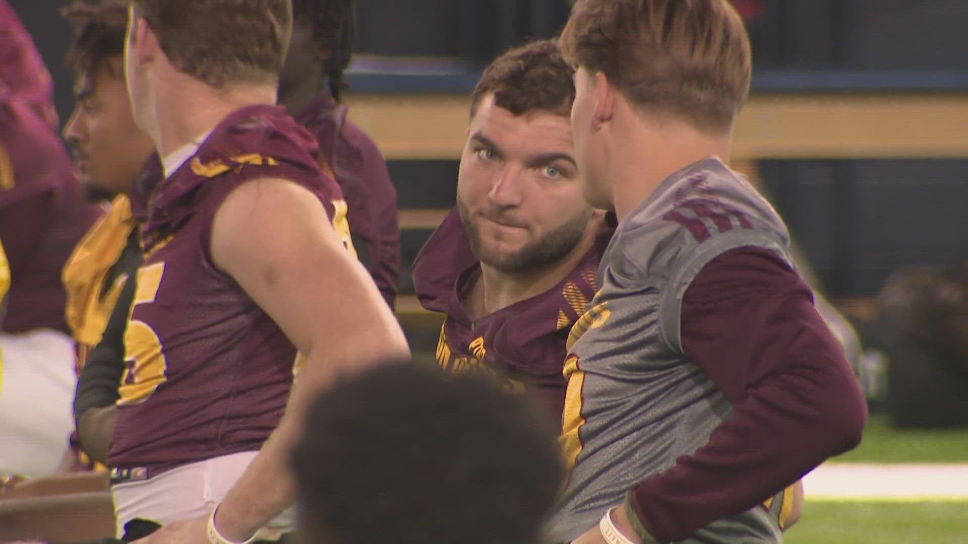 ASU's plan for Skattebo in Peach Bowl & QB Leavitt looking like an ASU ...