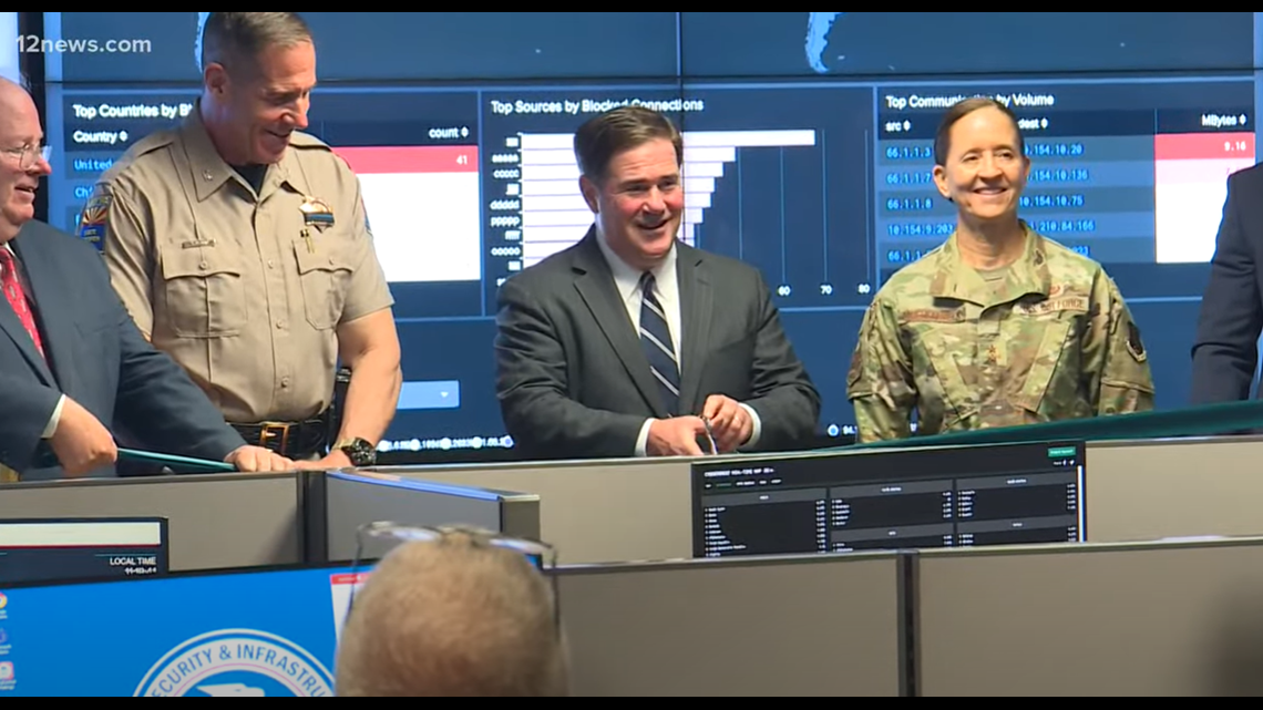 Arizona opens cyber command center in Phoenix | 12news.com