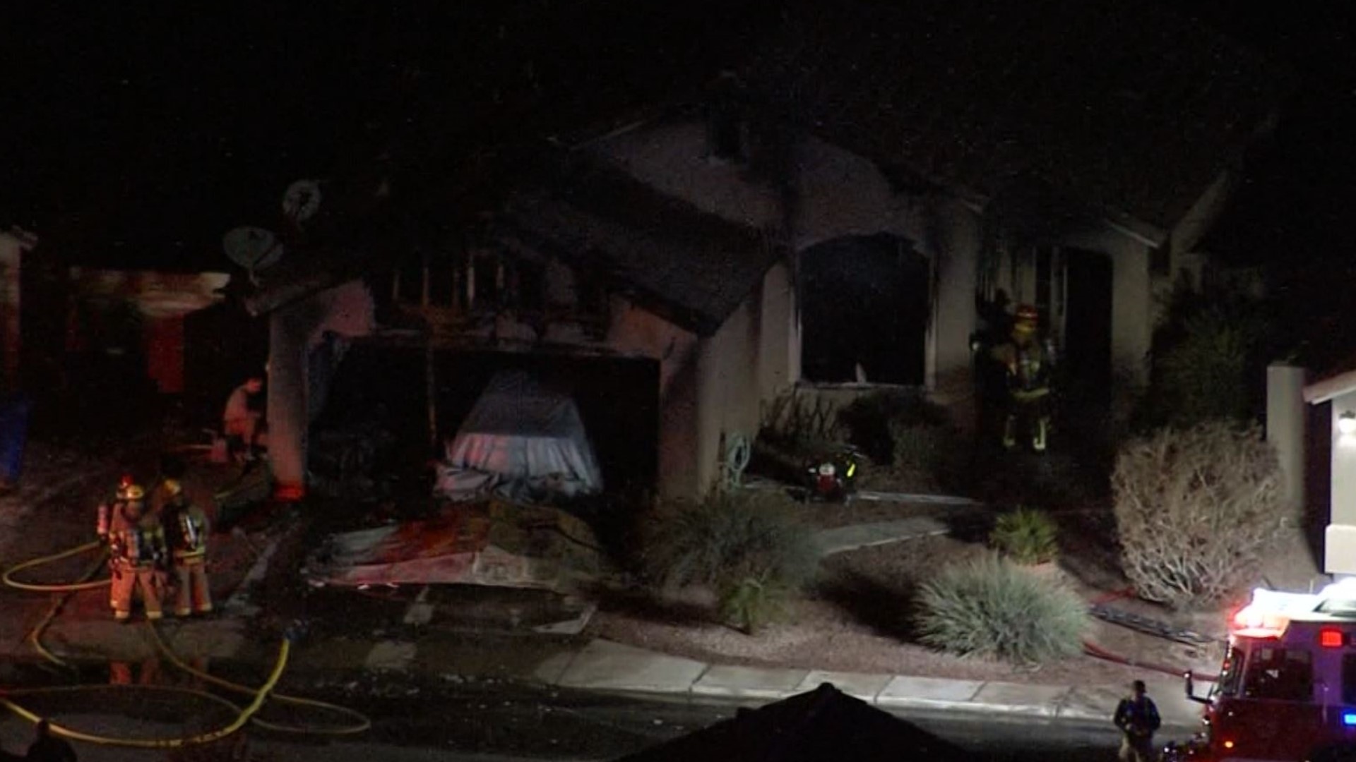 Surprise house destroyed in fire | 12news.com