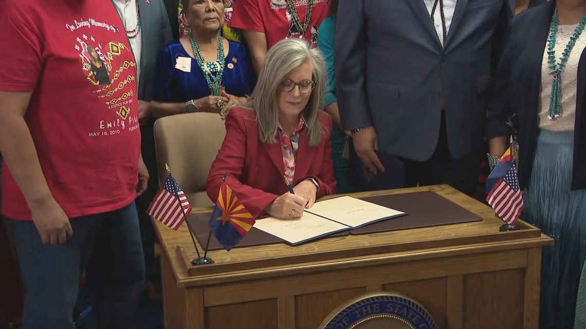Gov. Hobbs signs 'Emily's Law' | 12news.com