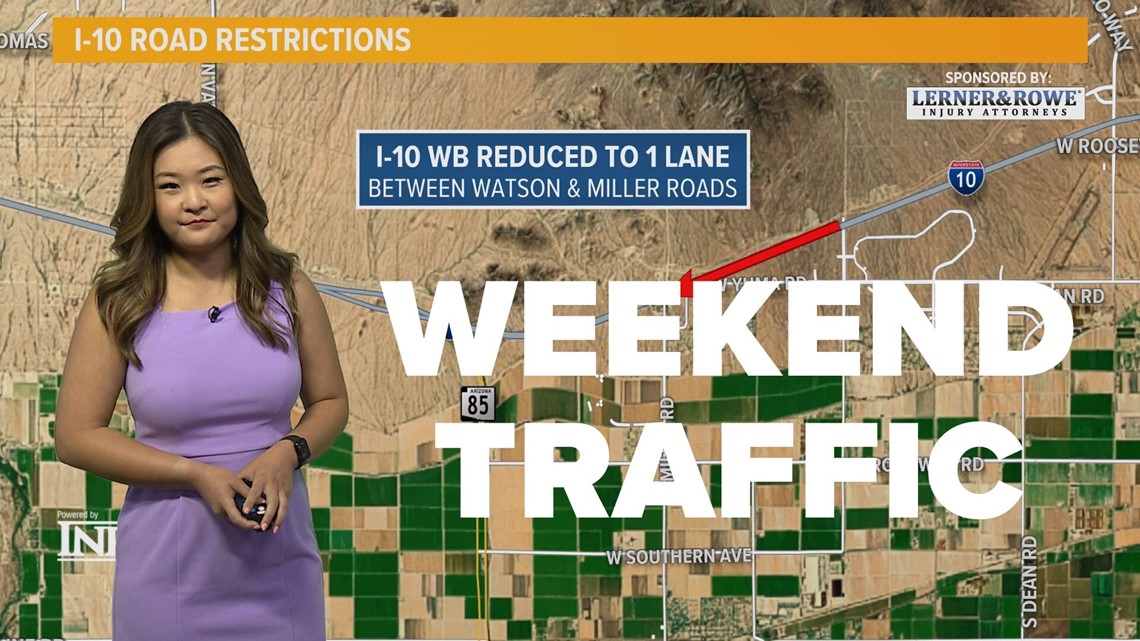 Phoenix traffic report for March 17 weekend | 12news.com