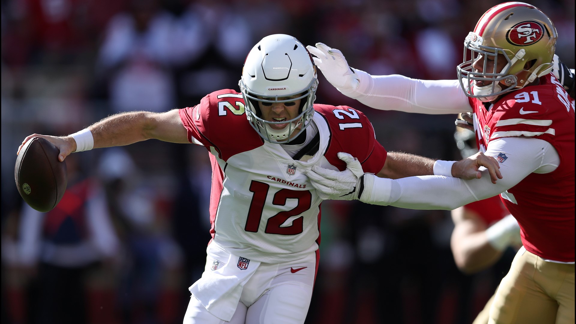 Conner, McCoy help short-handed Cardinals cruise past San Francisco 31 ...