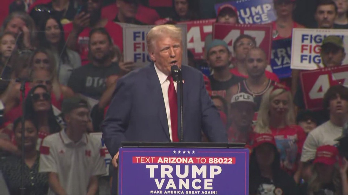 Traffic restrictions in Prescott Valley ahead of Trump visit | 12news.com