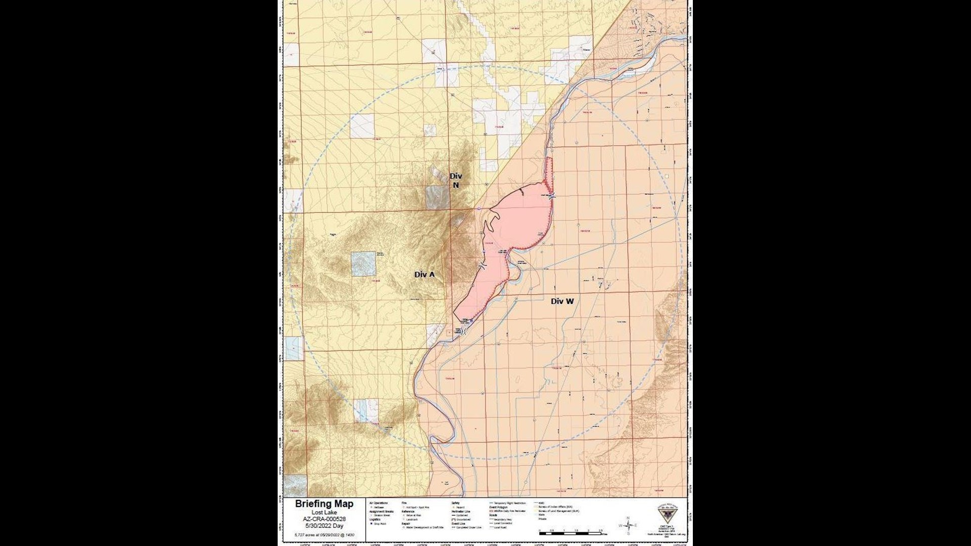Lost Lake Fire burning just south of Lake Havasu City | 12news.com