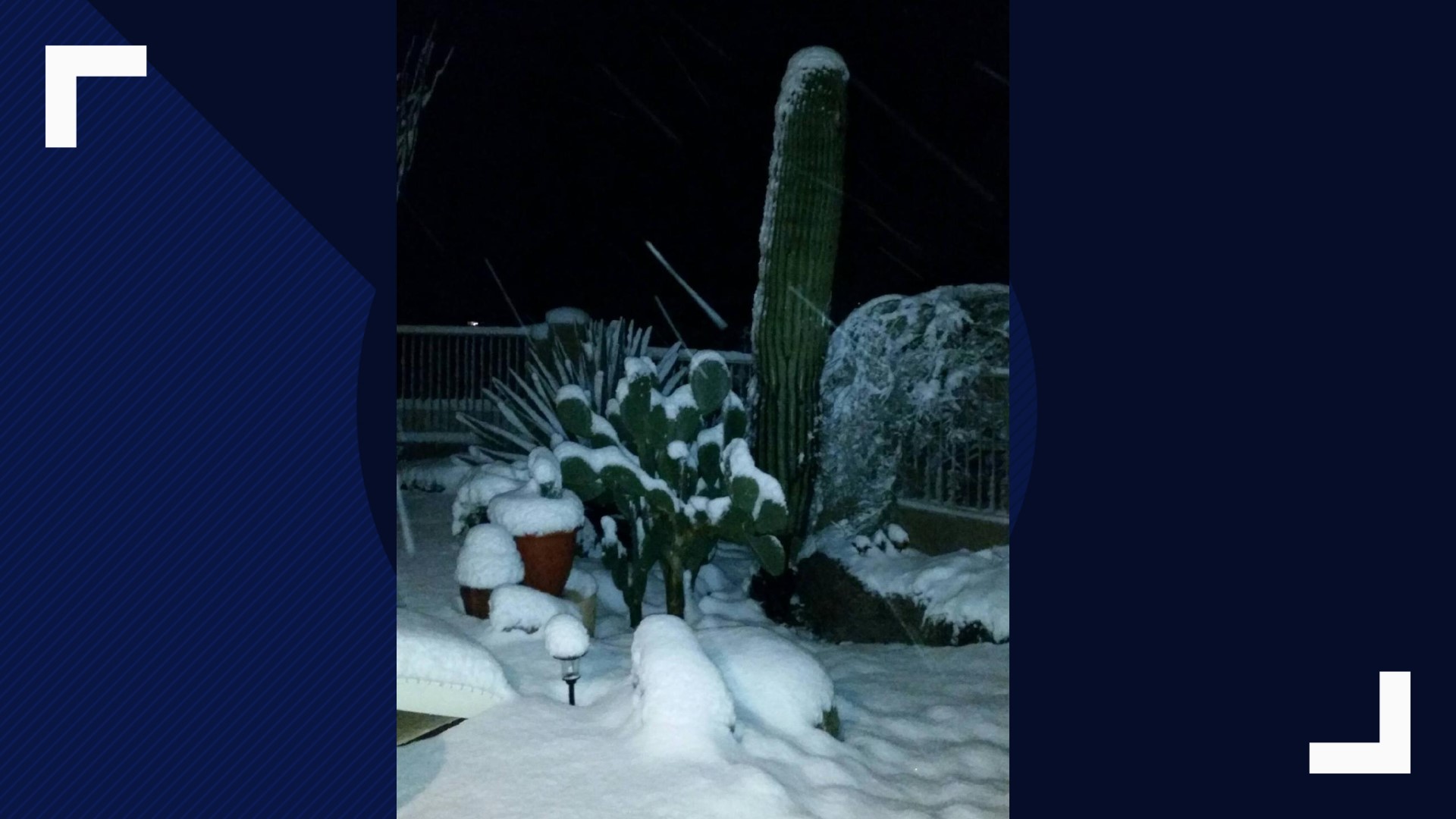 PHOTOS: Arizona's massive winter storm drops snow on Scottsdale ...
