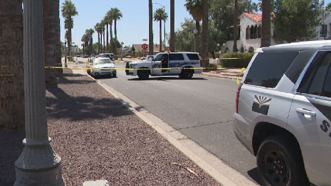 Suspect arrested after shooting near downtown Phoenix | 12news.com