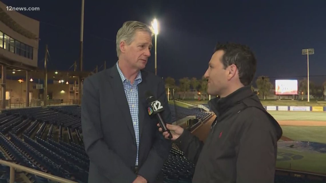 Brewers unveil renovated Spring Training home in Maryvale | 12news.com