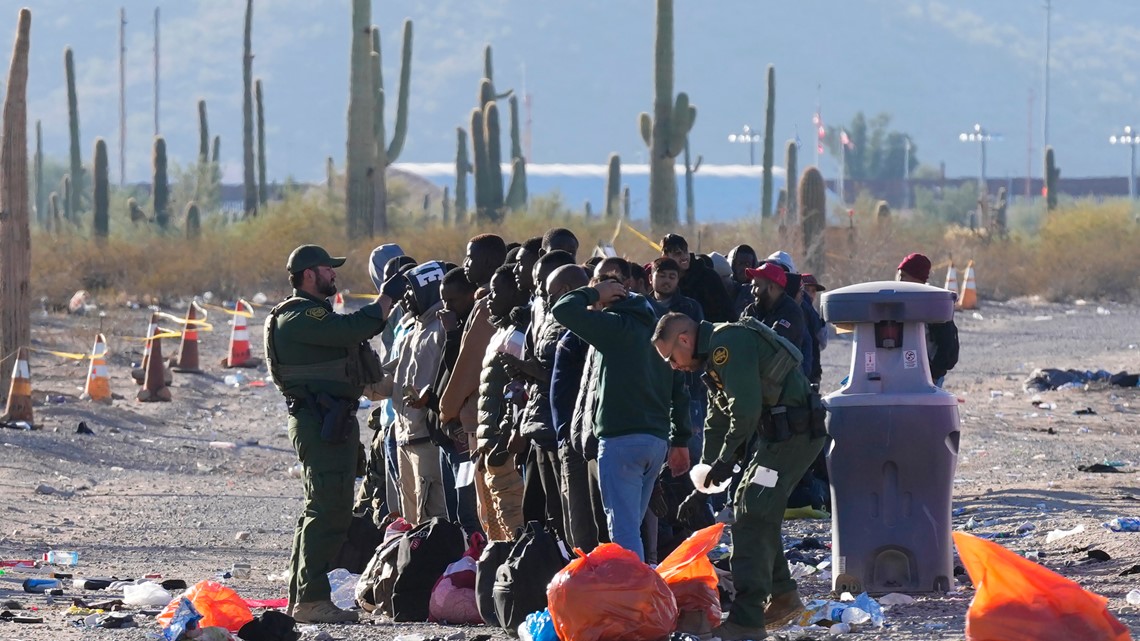 New border crossing smuggling routes overwhelming US agents | 12news.com