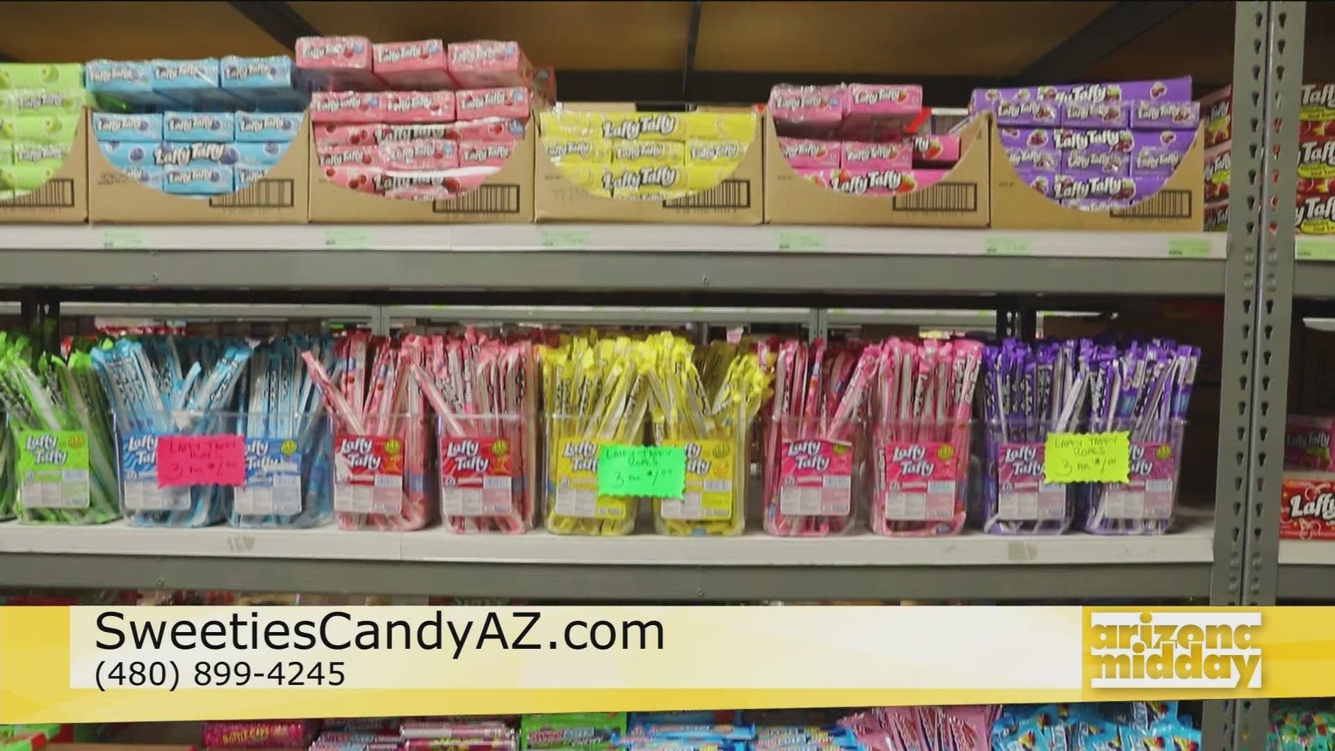 Sweets Galore at Sweeties Candy! | 12news.com