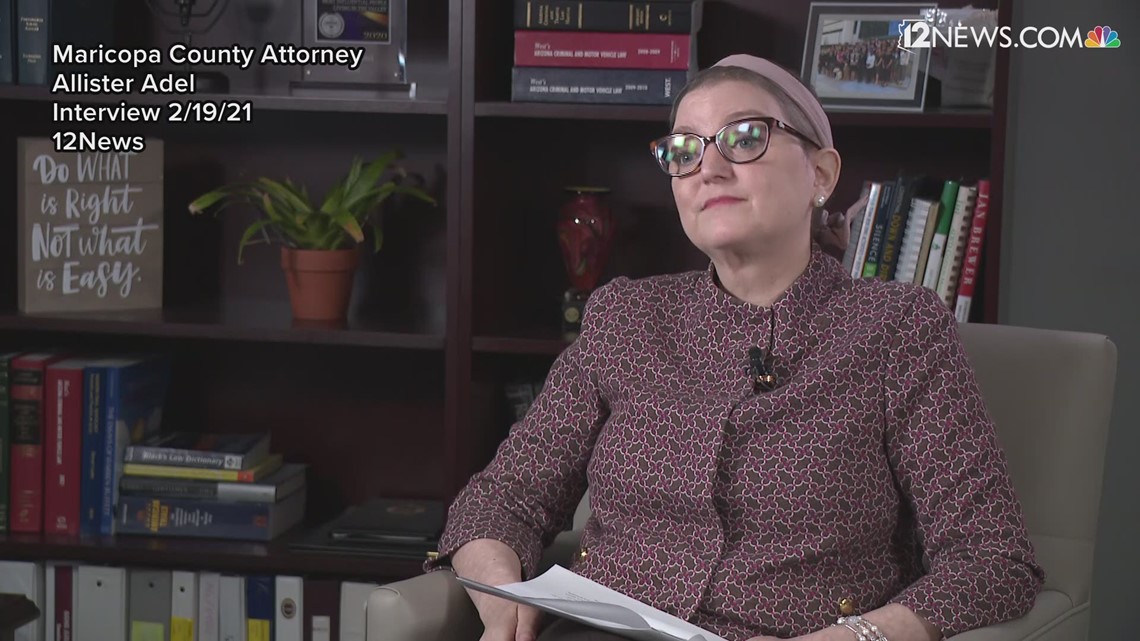 County attorney Allister Adel speaks out after recovery | 12news.com