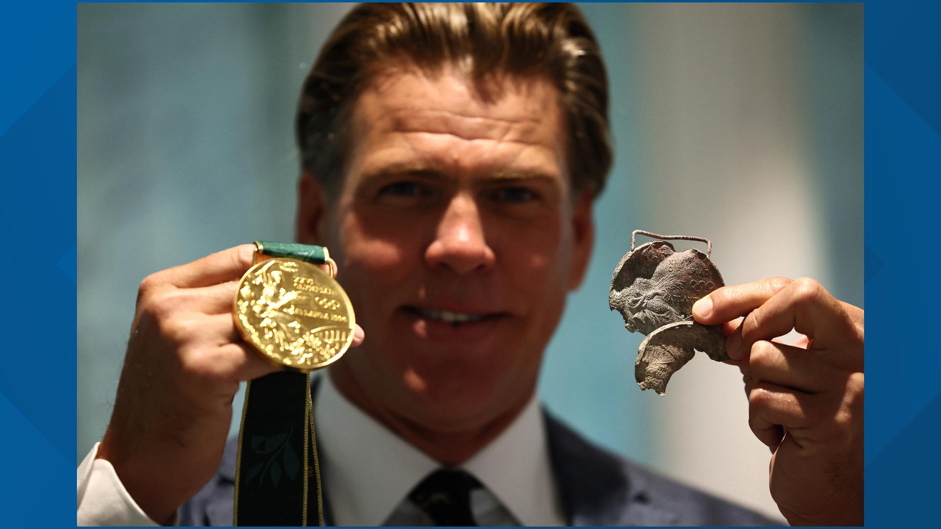 Gary Hall Jr awarded medals to replace those destroyed in LA fires ...