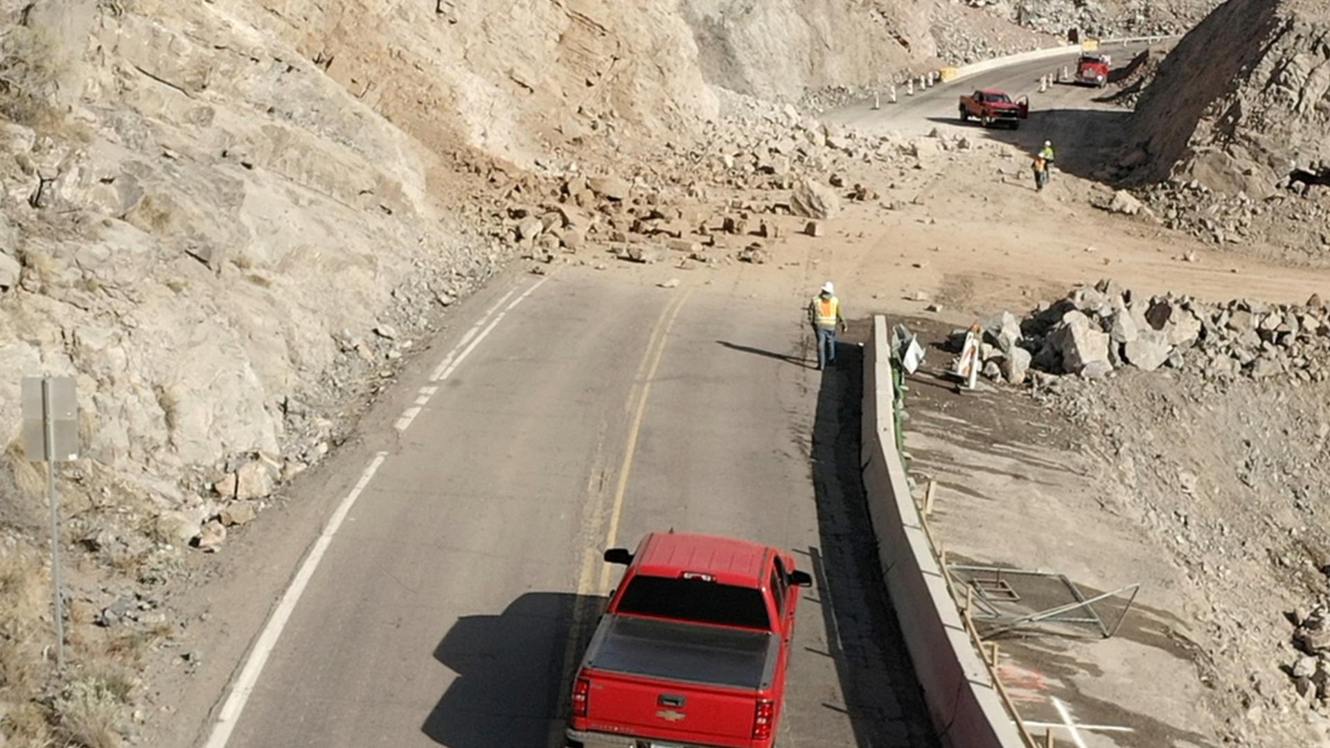 Section of US 60 closed until Friday due to rock blasting | 12news.com
