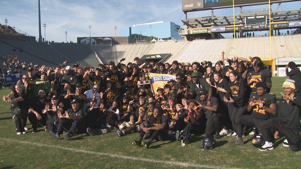 Saguaro wins 6A high school football state championship | 12news.com