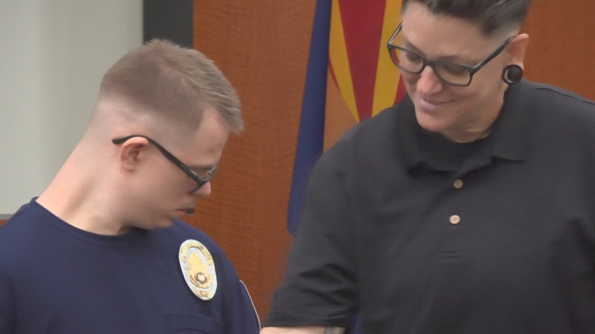 Valley man gets 'Best Day Ever' by becoming Honorary Phoenix Police ...