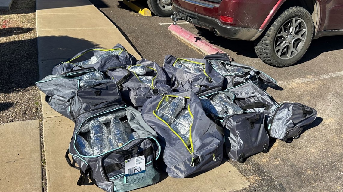 Drug bust in Arizona stops hundreds of pounds of meth, fentanyl ...