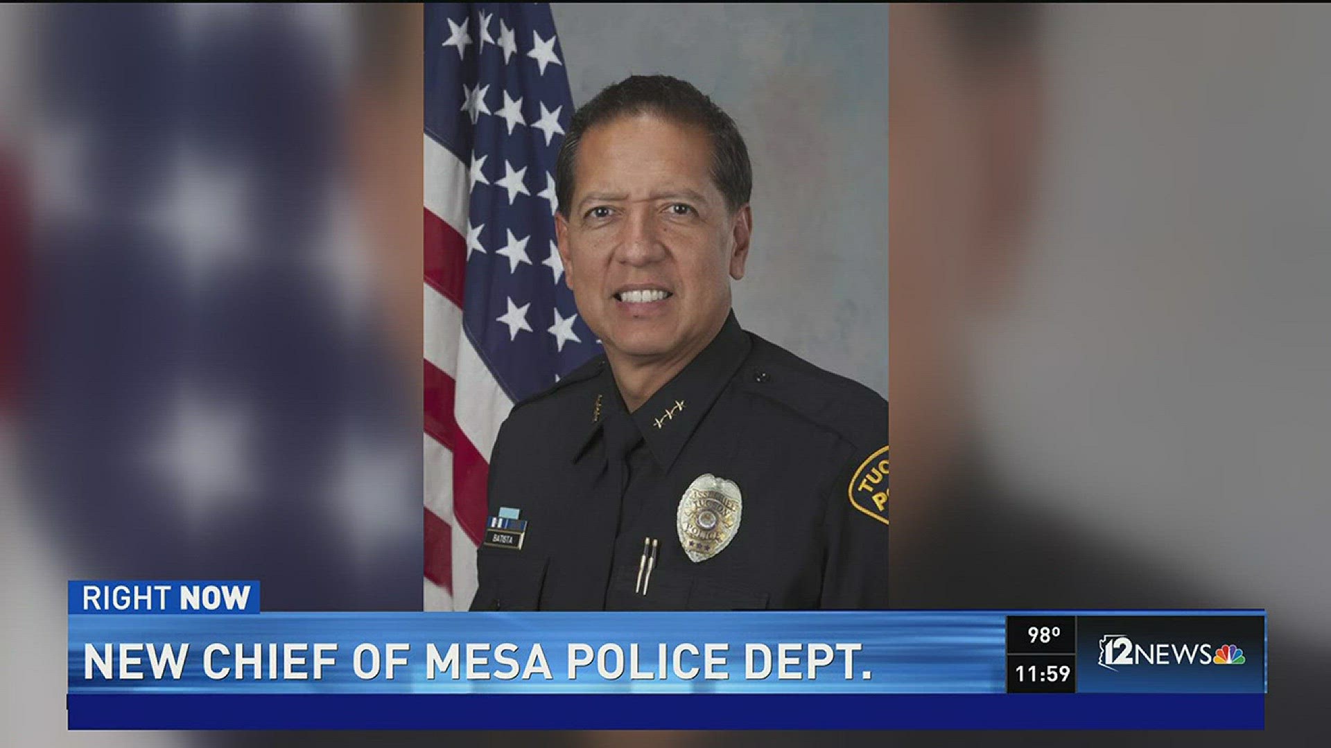 Mesa announces Tucson assistant as new police chief | 12news.com