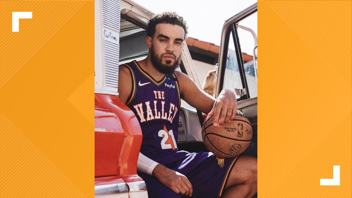 Phoenix Suns unveil new NBA City Edition uniform for 2024-25 | 12news.com