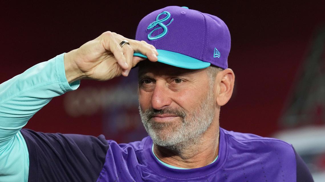 Nick Lovullo imitates dad, gets ejected on Father's Day | 12news.com