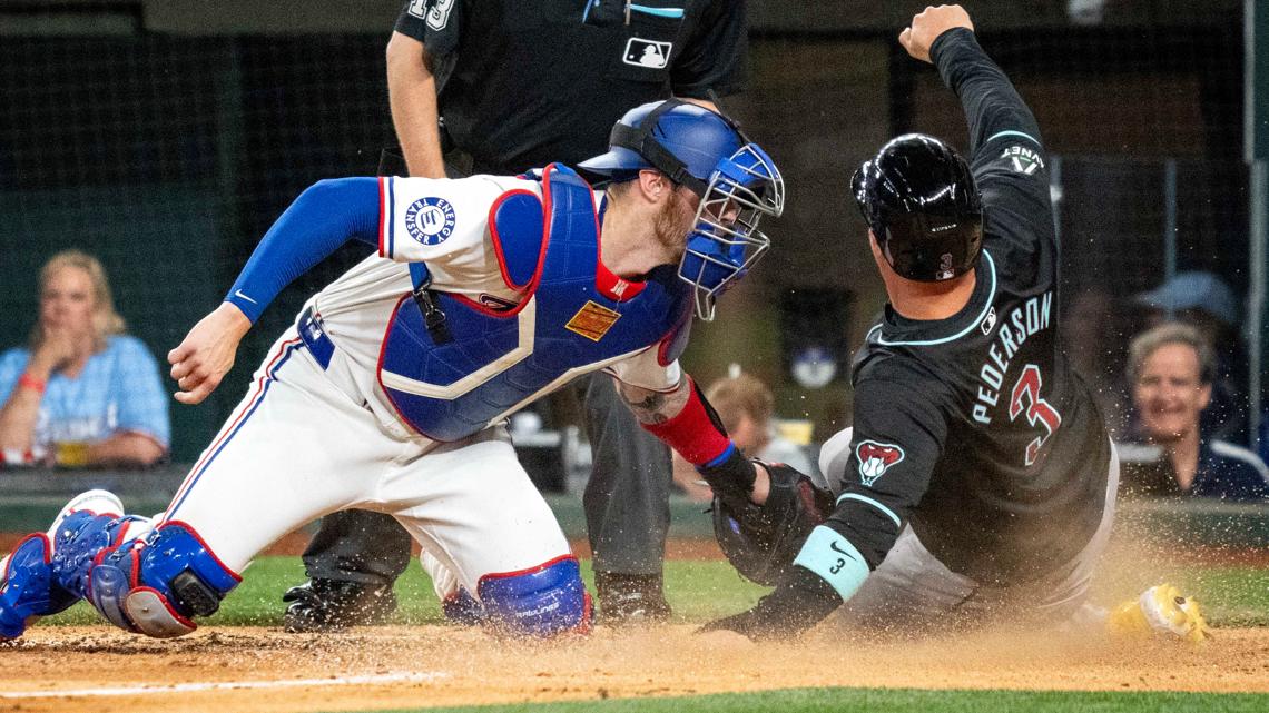 Rangers take win over D-backs in World Series rematch | 12news.com