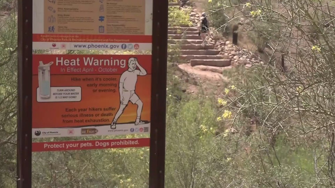 Phoenix debates more hiking trail restrictions in extreme heat | 12news.com