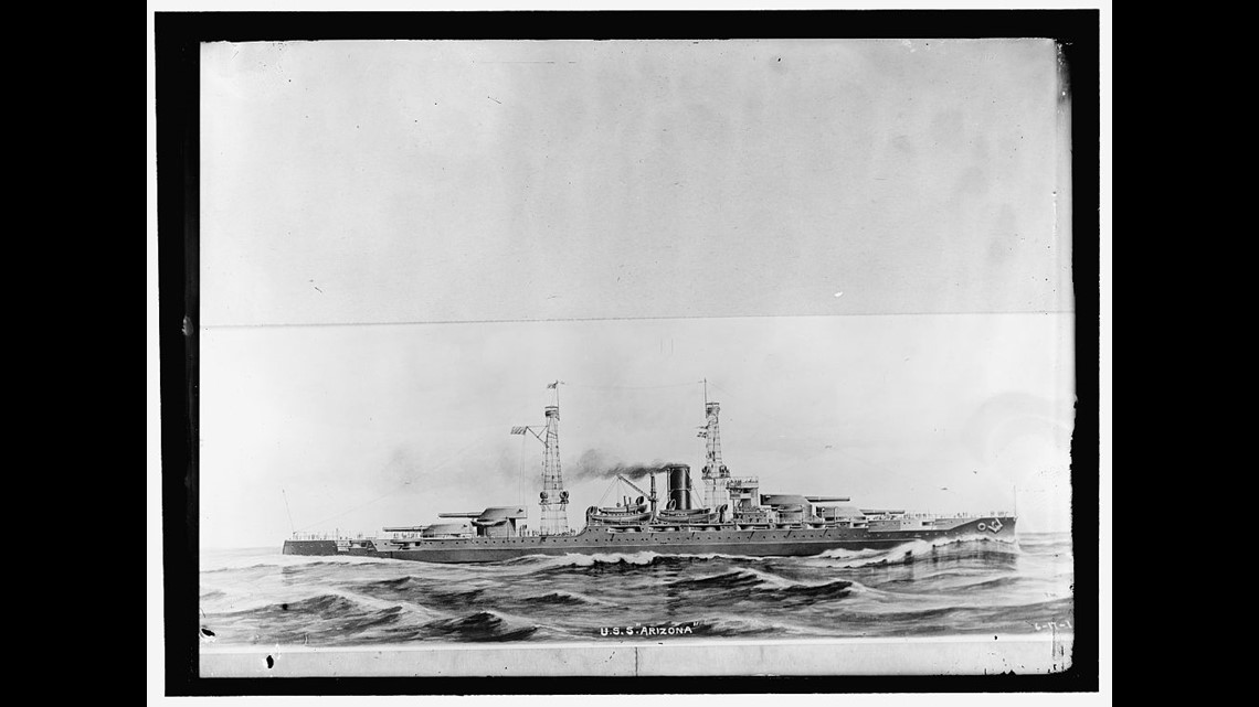 History of the USS Arizona, from World War I to Pearl Harbor | 12news.com