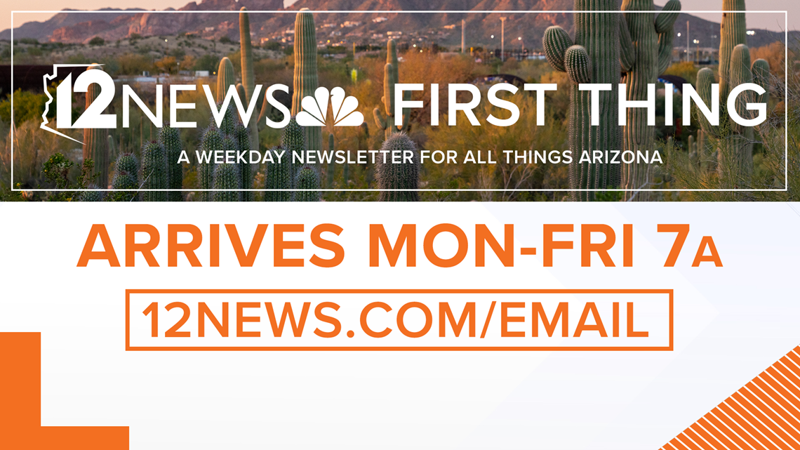 Get 12 News' 'First Thing' newsletter in your inbox every weekday ...