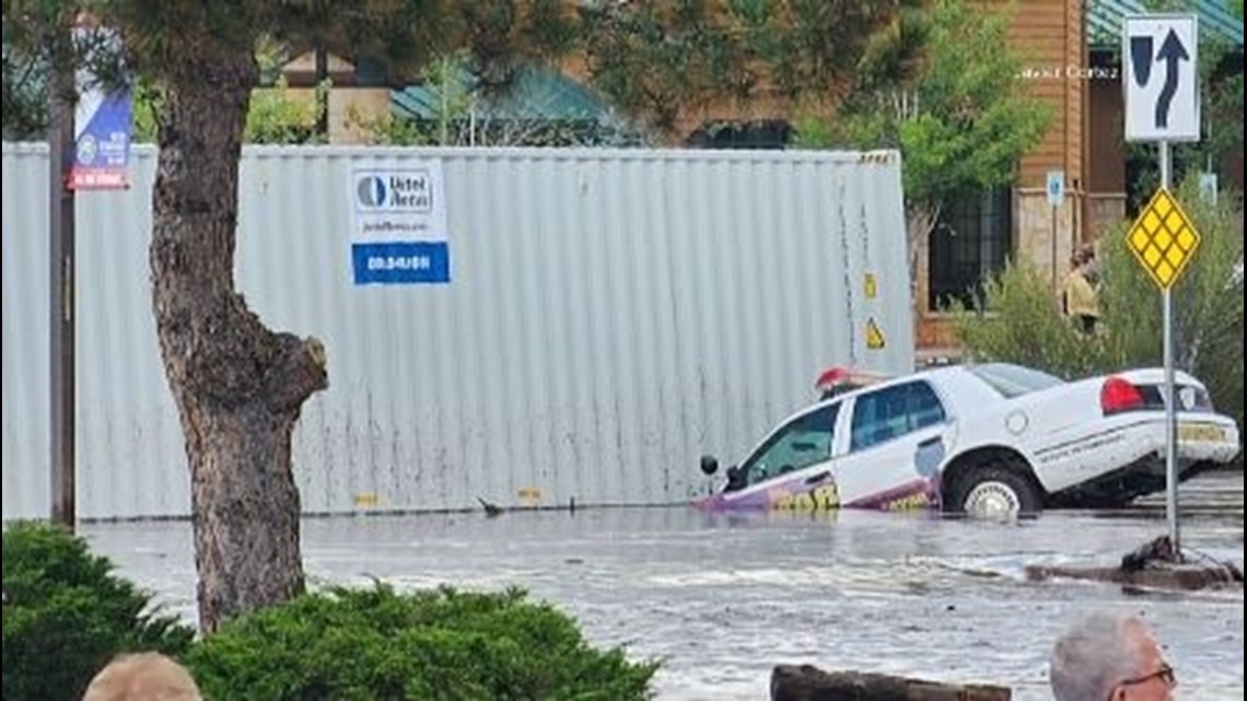 Cleanup underway after massive flood left Tusayan underwater | 12news.com