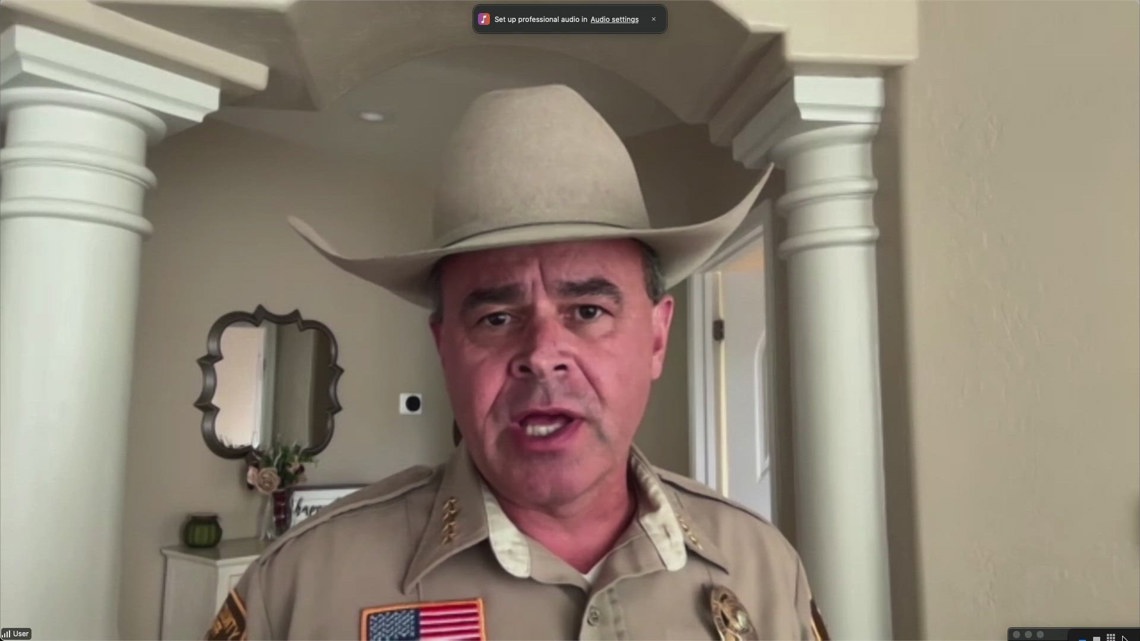 Yavapai County Sheriff David Rhodes speaks with 12News about enforcing ...